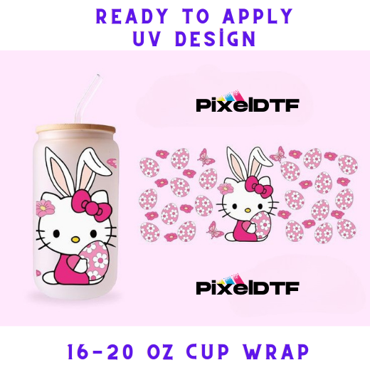 Hello Kitty UV DTF Cup Wraps – Ready to Press UV Designs – Pixel DTF ...